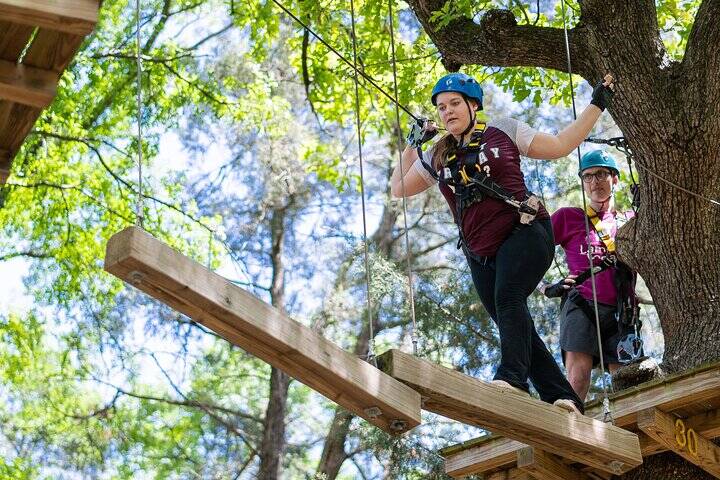 3-Hour Ropes Course & Zip Line Adventure, Jul 2nd 6:00pm, Dallas ...