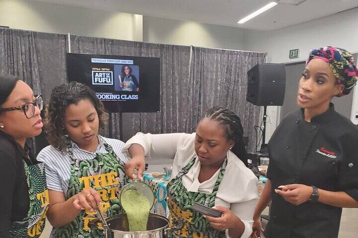 The Art of Fufu Cookbook Experience: West African Soup & Fufu, Jul 5th ...