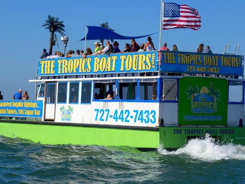 Guaranteed Dolphin Sighting Tour on Tropics Boat Tours, Aug 26th 7:00pm ...