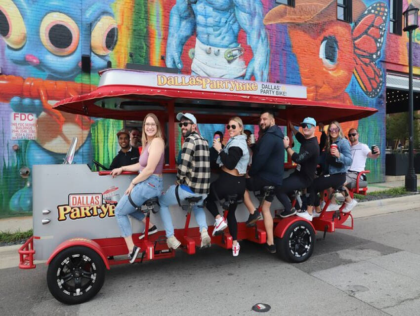 Party Bike Pub Crawl in Deep Ellum and Downtown Dallas, Jul 14th 6:00pm, Dallas, eventseeker