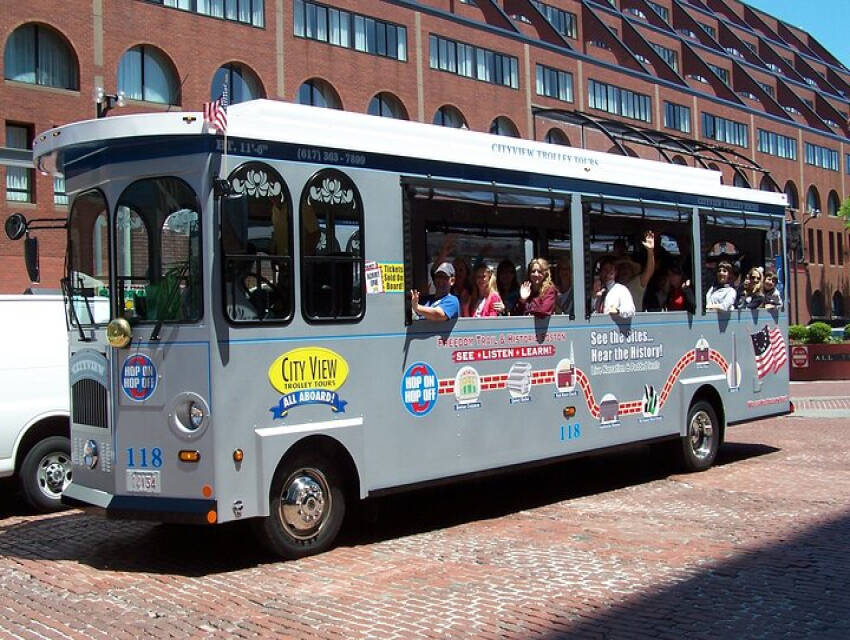 80-Min Narrated Trolley Tour of Historic Boston & Freedom Trail, Aug ...