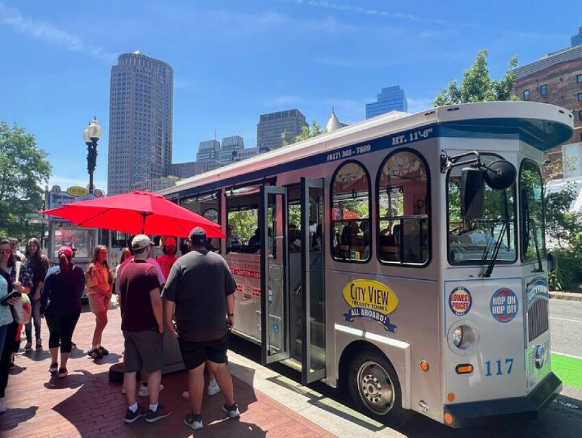 80-Min Narrated Trolley Tour of Historic Boston & Freedom Trail, Aug ...