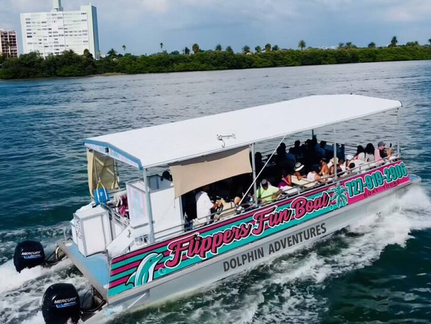 Flippers Fun Boat Dolphin Adventure Clearwater Beach, Jul 27th 7:00pm ...