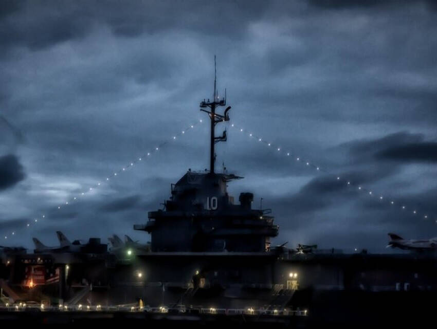 USS Yorktown Ghost Tour with Exclusive Night-Time Access, Aug 10th 7 ...