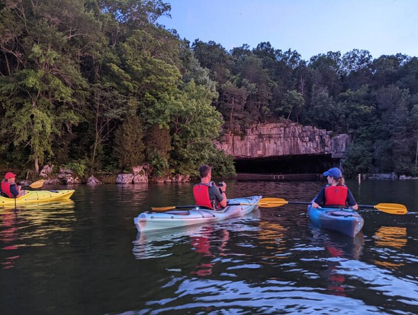 Nickajack Bat Cave Kayak Tour with Chattanooga Guided Adventures, Aug ...